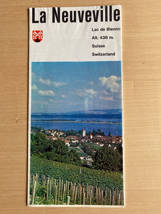 Alter Prospekt La Neuveville - Lac de Bienne (Gebraucht) in deitingen ...