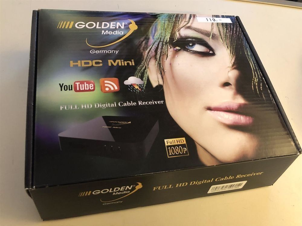Full HD Digital Cable Receiver/ golden media (Neu und originalverpackt ...