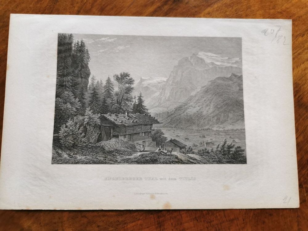 Engelberger Thal mit dem Titlis (Gebraucht) in Ossingen für CHF 6 – mit Lieferung auf Ricardo kaufen
