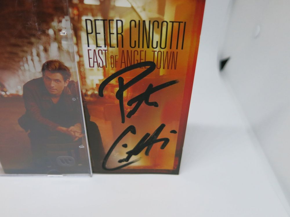 SIGNIERTE CD Peter Cincotti – East Of Angel Town | Kaufen auf Ricardo