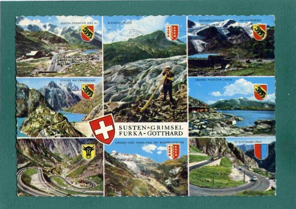 Susten - Grimsel - Furka - Gotthard, 1971 (Gebraucht) in Sargans für CHF 1 – mit Lieferung auf ...