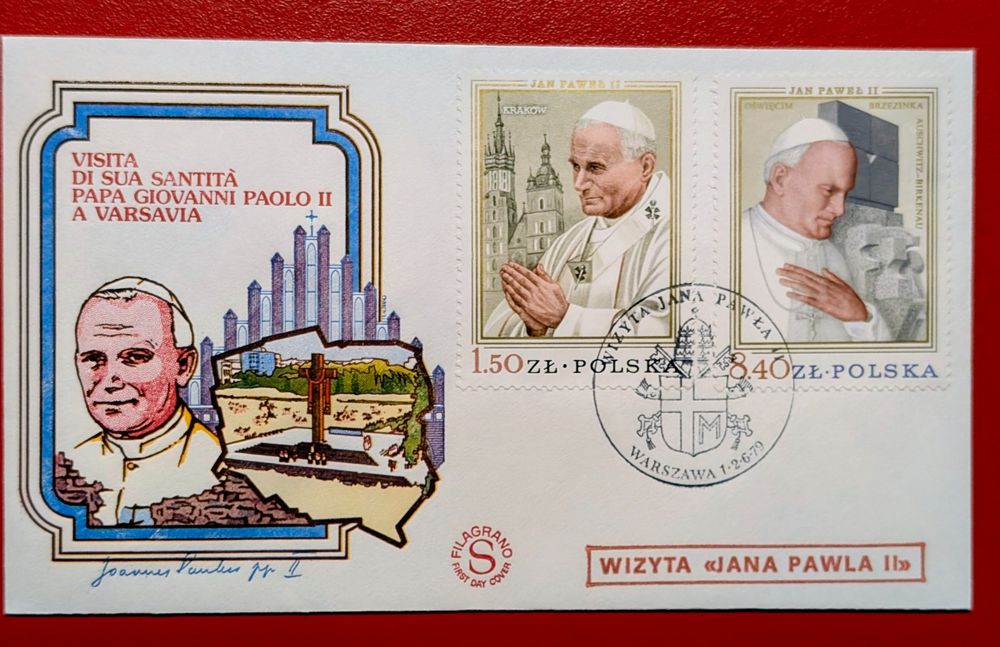 POLEN POLSKA WARSZAWA PAPST JANA PAWLA II BESUCH 1979 (Neu (gemäss ...