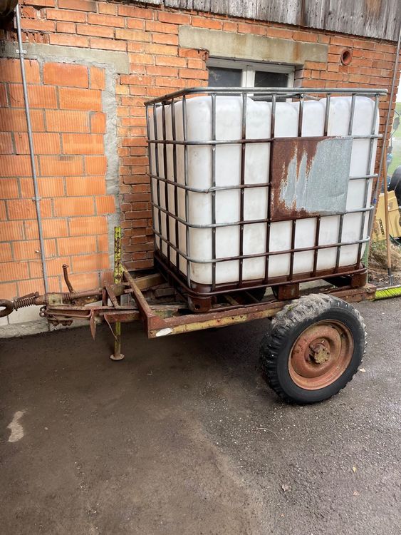Anhänger mit Wassertank (Gebraucht) in für CHF 6 – nur Abholung auf ...