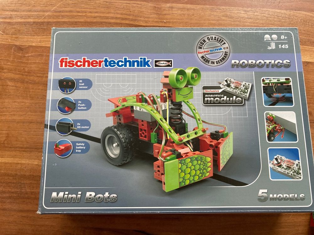 fischertechnik Roboter ROBOTICS Mini Bots (533876) | Kaufen auf Ricardo