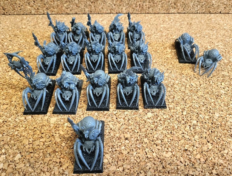 Warhammer Spider Goblin Riders 15x Fantasy AoS Old World (Gebraucht) in ...