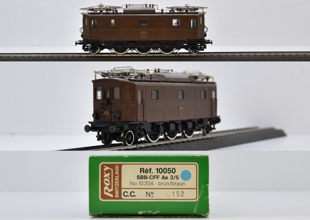 Roxy 10140 E-Lok Ae 3/5 SBB H0 GS Analog mit OVP | Kaufen auf Ricardo