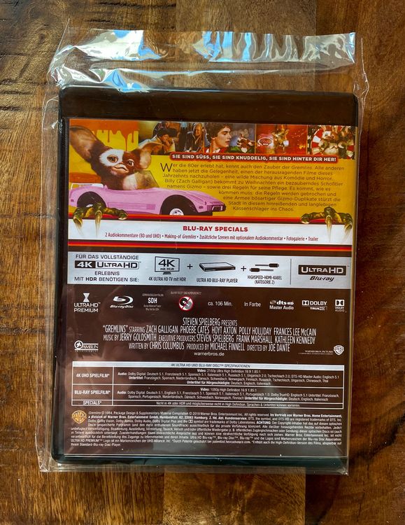 Zurück in die Zukunft Trilogie / 4K + Gremlins 4K (Gebraucht) in Chur ...