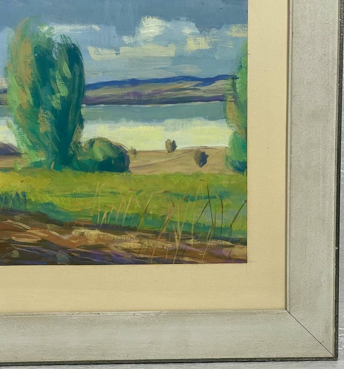 Franz Bucher (1913) Am Untersee Aquarell (Gebraucht) in Root für CHF 10 ...