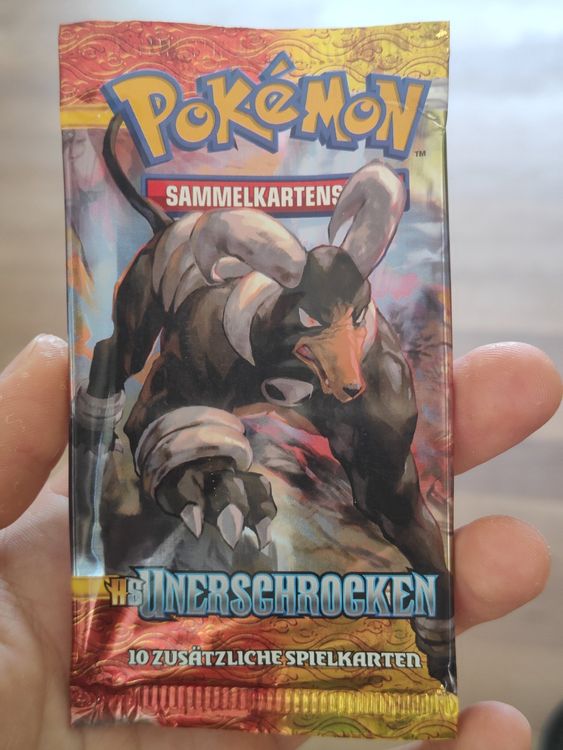 Pokémon Booster HG&SS Unerschrocken Deutsch OFFEN Hundemon | Kaufen auf Ricardo