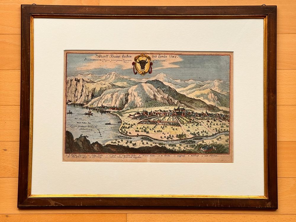 Merian: Altdorf (Original-Kupferstich 1642) | Kaufen auf Ricardo