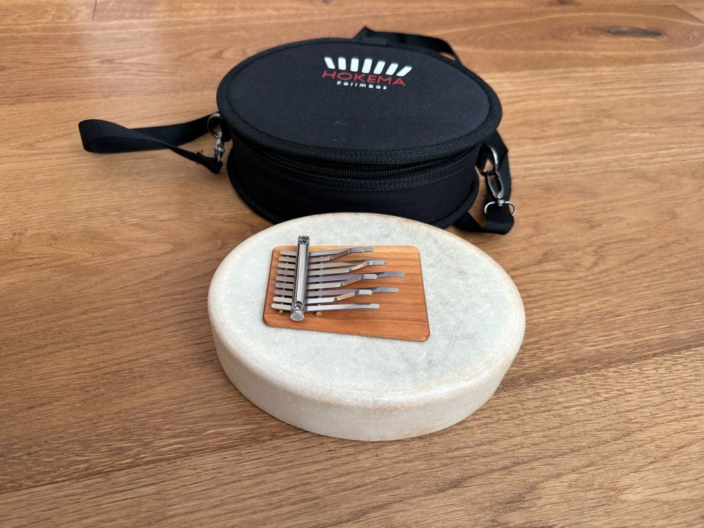 Hokema Sansula Deluxe mit Lernheft und CD (Neu (gemäss Beschreibung ...