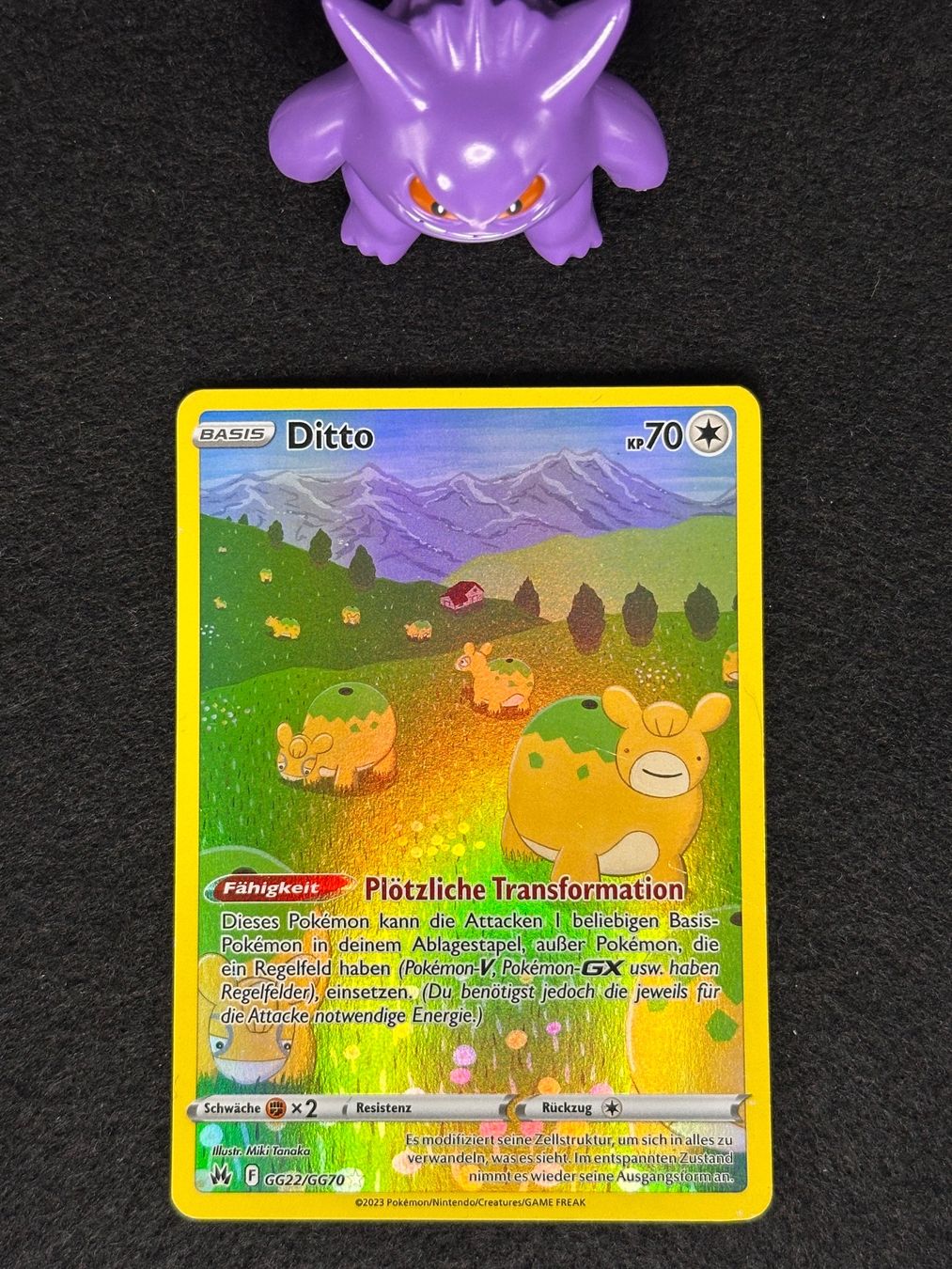 Pokémon Zenit der Könige - Ditto CRZ GG22 DE 🔴1 (Gebraucht) in ...