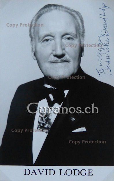 David Lodge (1921-2003) Schauspieler - Autogramm (Gebraucht) in ...