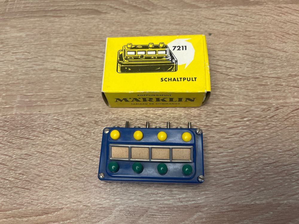 Märklin 7211 Schaltpult | Kaufen auf Ricardo