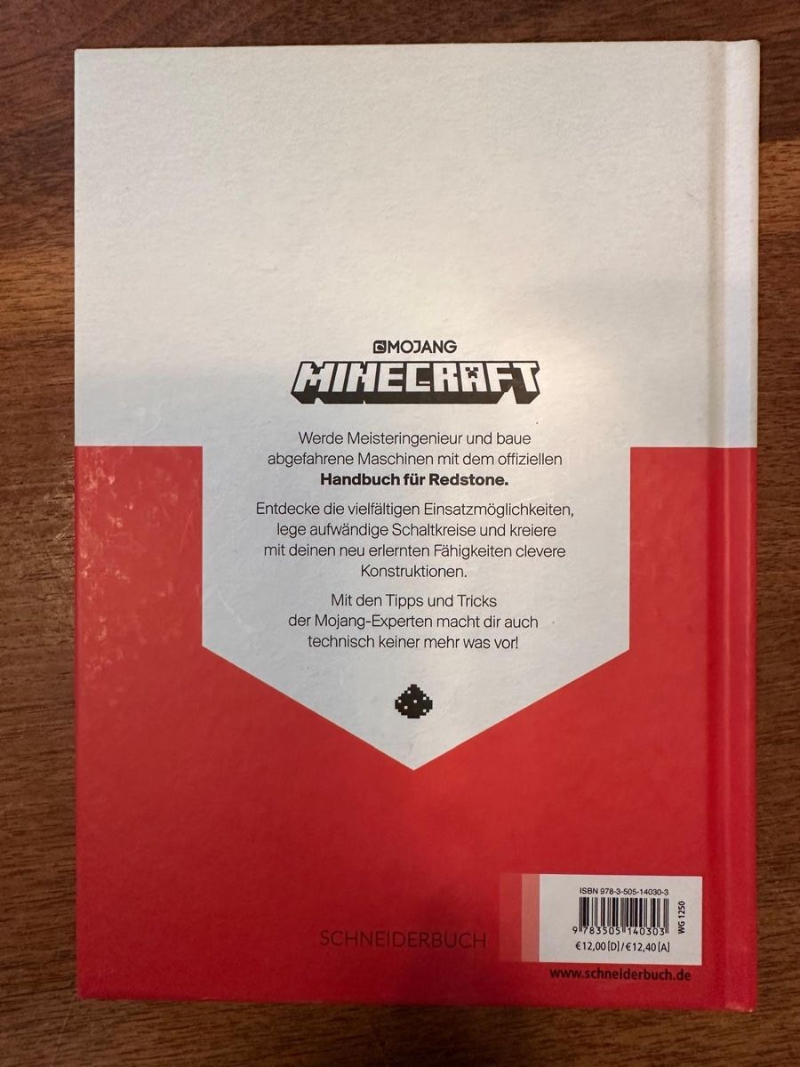 Minecraft Handbuch für Redstone – Top Zustand! Wie neu (Gebraucht) in Unterengstringen für CHF 5 ...