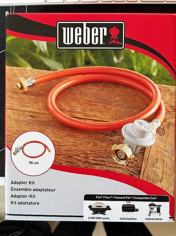 Weber Adapter Kit für grosse Gasflaschen (Gebraucht) in Langenthal für ...
