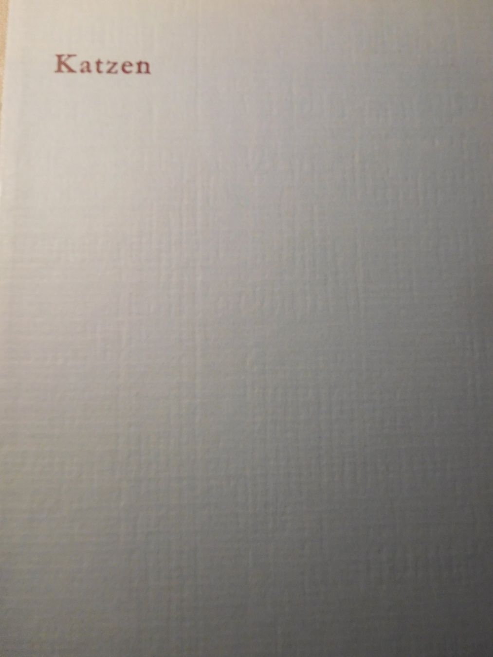 Katzen - Schön ist die Welt, M. Adam, Goldmann Verlag, 1963 (Neu ...