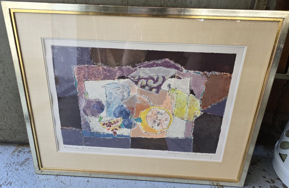 Schönes Aquarell hinter Glas von Margrit Lanoe-Jungi.... (Gebraucht) in Erlinsbach SO für CHF 85 ...