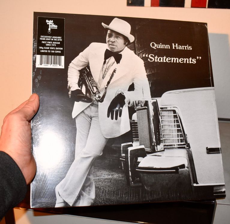 Neu OVP Quinn Harris – Statements CLEAR VINYL LIM 100 COPIES (Neu und ...
