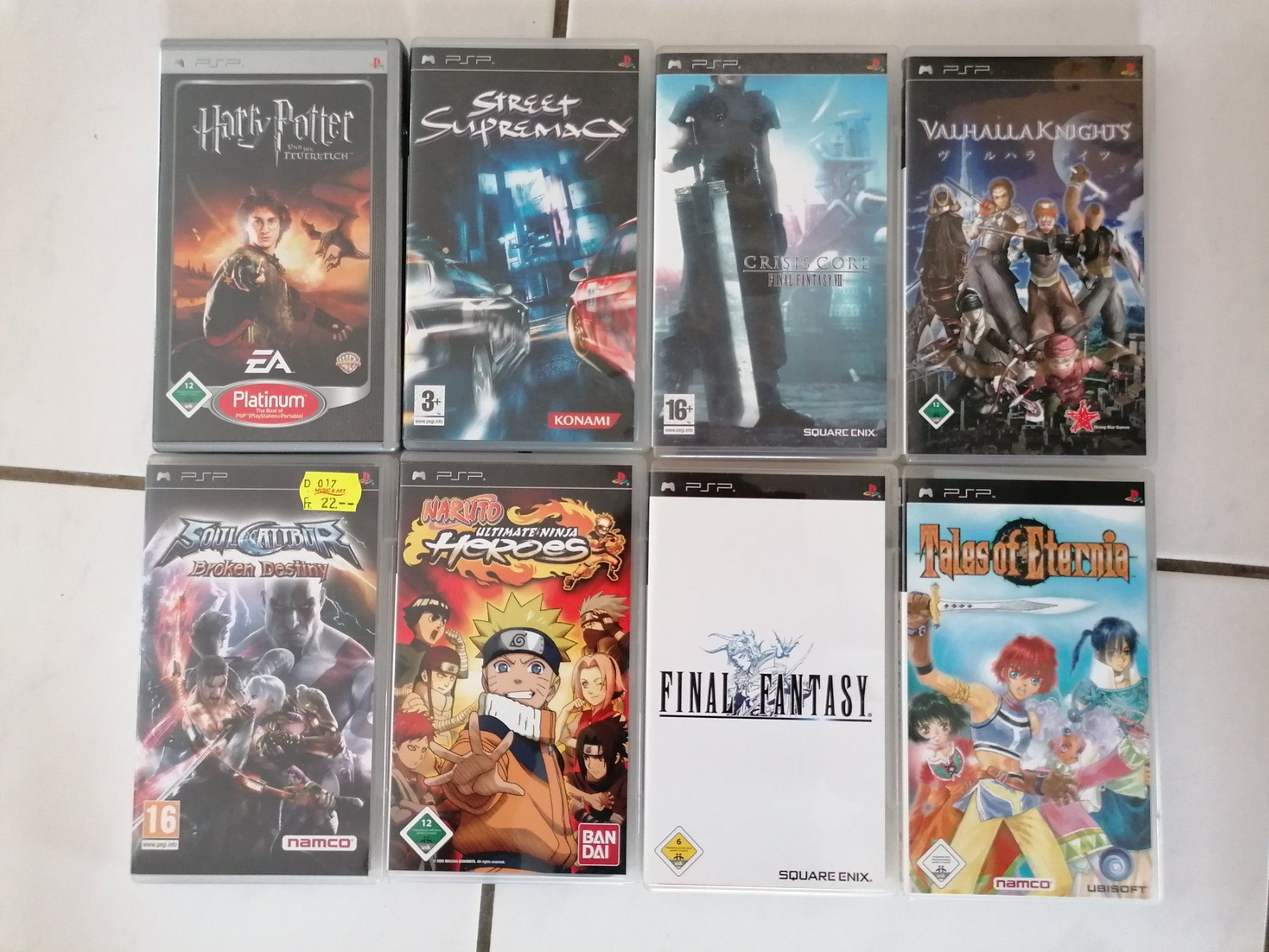 8 x PSP Spiele 🌞 Videospiele 🌞 Games 💥 sehr rar (Gebraucht) in ...