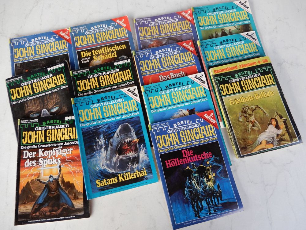 13 STK JOHN SINCLAIR ROMANHEFTE (Gebraucht) in für CHF 5 – mit Lieferung auf Ricardo kaufen