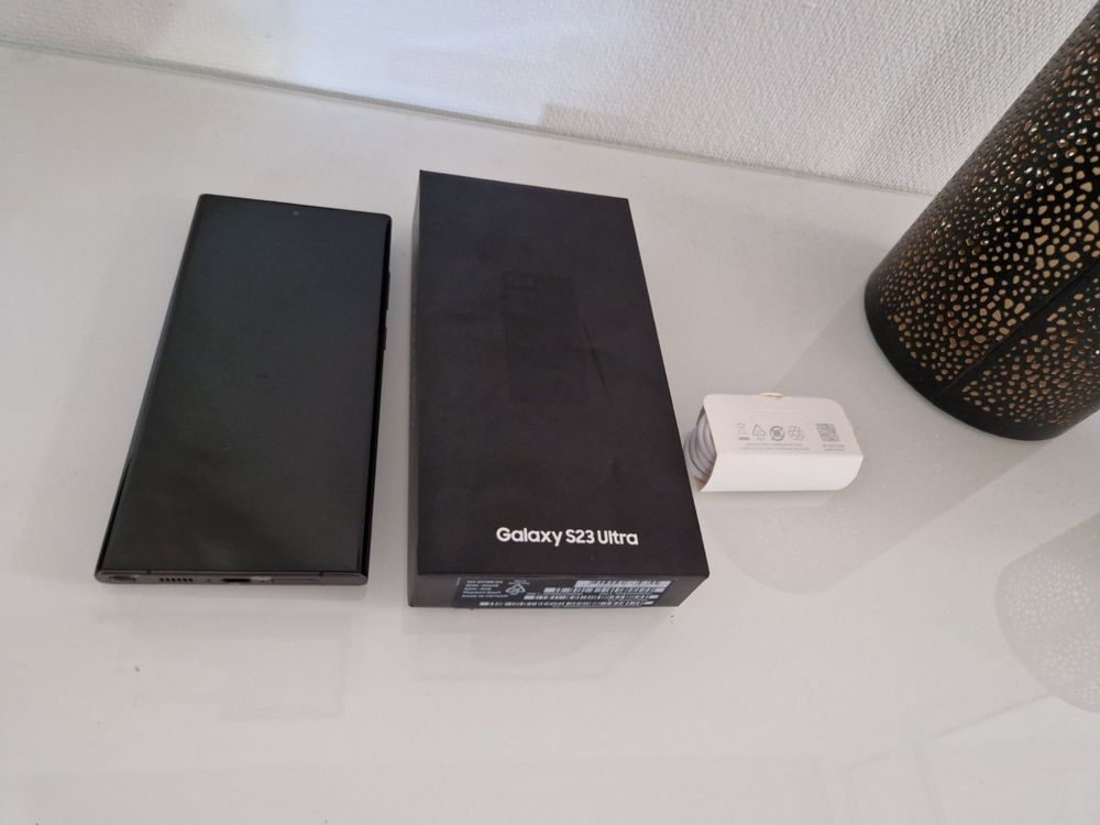 Samsung Galaxy S23 Ultra 256 Gb 5G Black 23 Monate Garantie (Neu ...