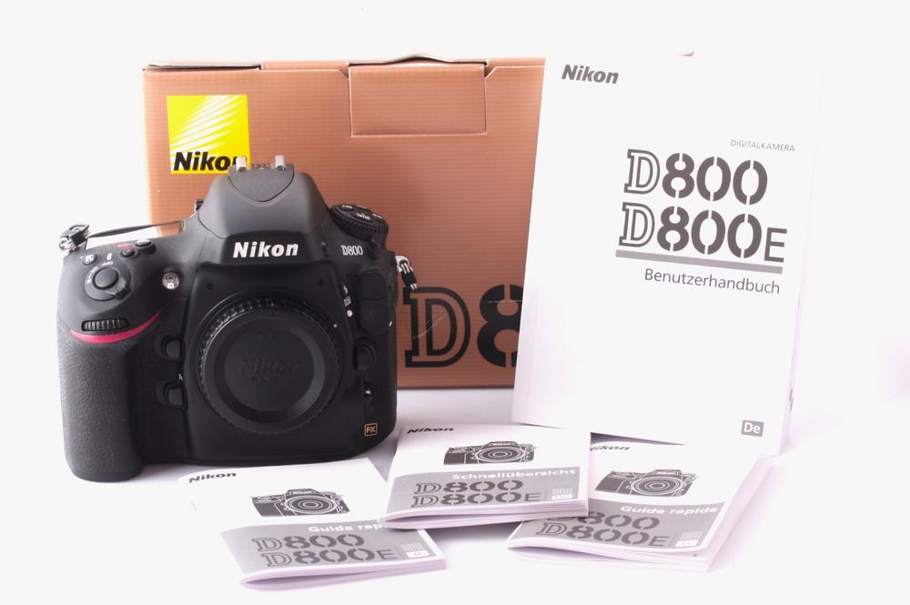 Nikon D800, 36 M/pixels, dans sa boîte (Gebraucht) in Vernamiège für ...