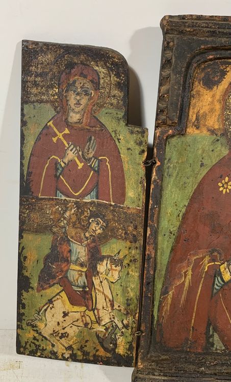 Antike Heilige Russische Ikone 3 Teilig | Kaufen auf Ricardo
