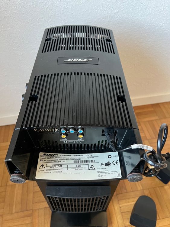 Bose Acoustimass 6 Series III Subwoofer Aktiv Schwarz… (Gebraucht) in ...