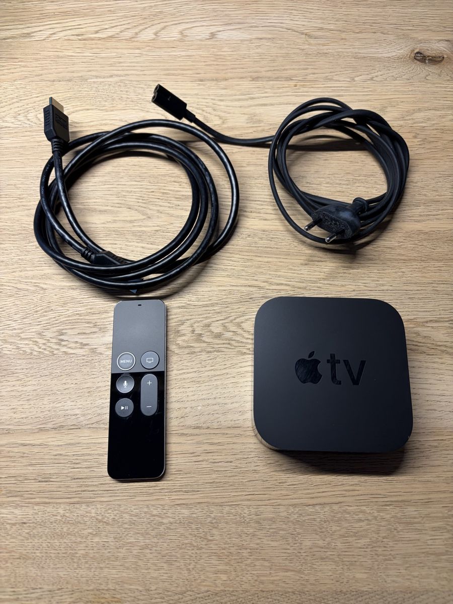 Apple TV, 4K Top Zustand, Inkl. Fernbedienung, Schwarz (Gebraucht) in ...