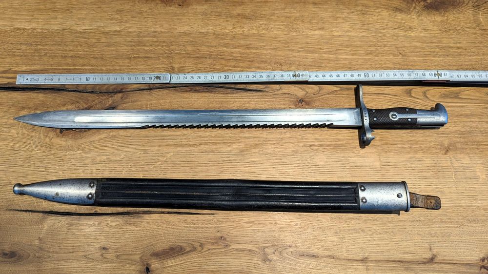 Faschinenmesser / Bajonett mit Scheide | Kaufen auf Ricardo