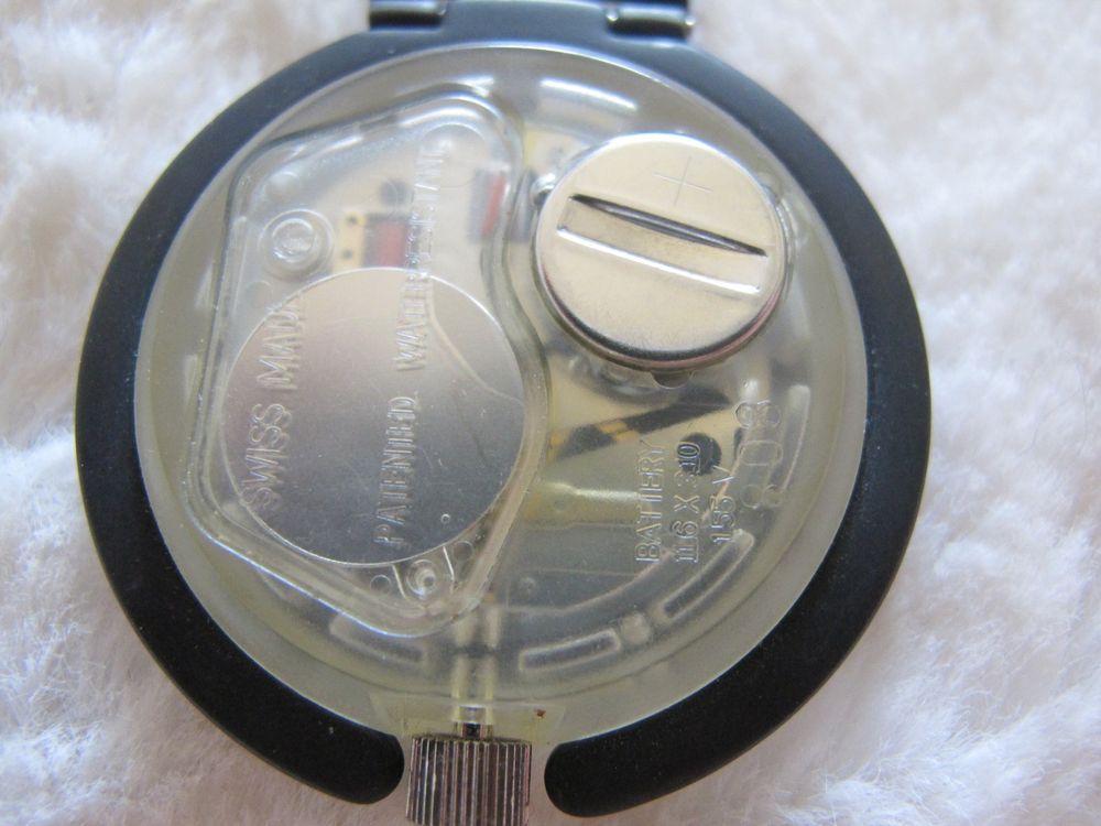 Swatch Pop-Up Swatch SLURB PUK105 von 1997 Wecker Melodie (Gebraucht ...