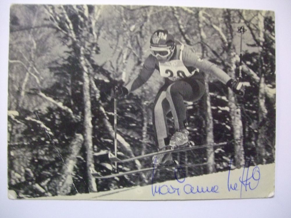 MARIANNE HEFTI (CH) SKISTAR HANDSIGNIERT AK ! (Gebraucht) in Schachen b. Reute für CHF 16 – mit ...
