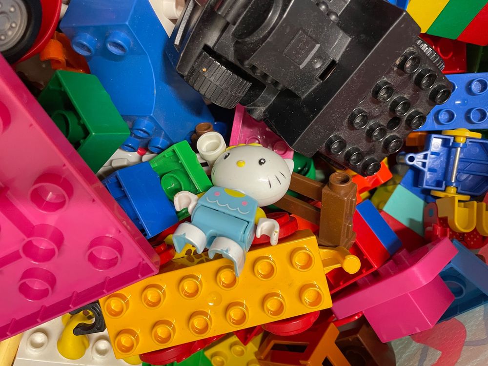 Lego Duplo 10kg Set, Hello Kitty, Tiere, Haus,Eisenbahn | Kaufen auf ...