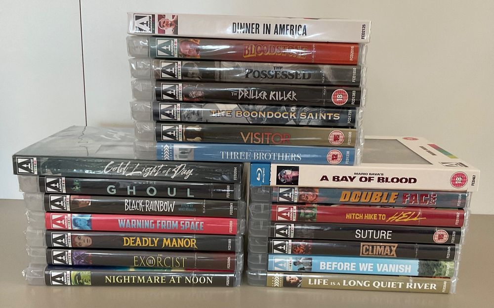 Arrow Video Paket - 20 Blu-Rays - Mario Bava, Abel Ferrara (Neu (gemäss ...