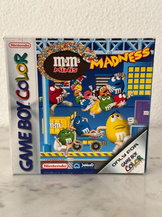 M&M's MINIS Madness Nintendo Gameboy Color OVP - CIB - Spiel (Gebraucht ...
