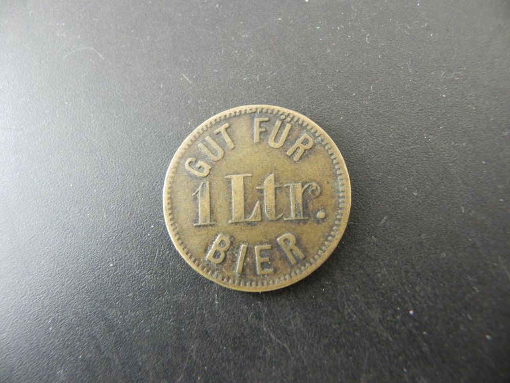 Alter Bier Jeton - Gut für 1 Liter Bier (Gebraucht) in für CHF 1 – mit ...