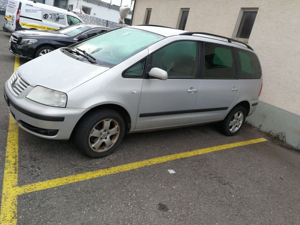 VW Sharan 7 Plätzer 1.9 L. ( EXPORT AUTO ) (Gebraucht) in Spreitenbach für CHF 500 – nur ...