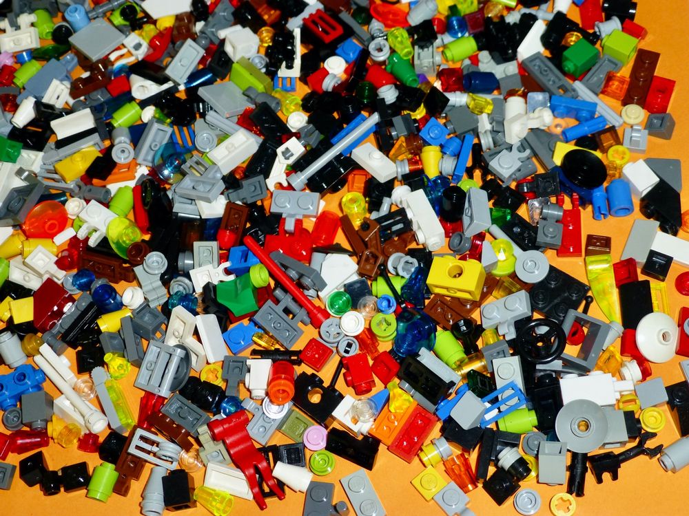 Lego / 500 Gramm Kleinteile (Gebraucht) in Langnau am Albis für CHF 15 – mit Lieferung auf ...