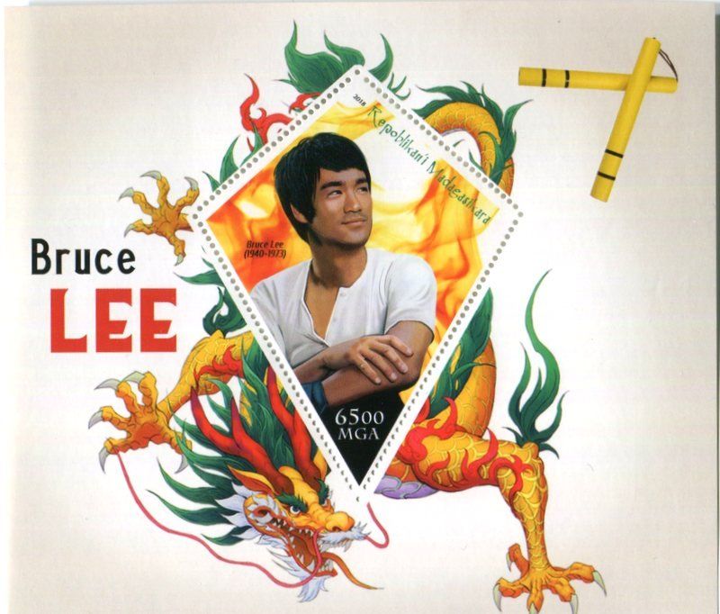Block "Bruce Lee". Madagaskar (Neu und originalverpackt) in Basel für ...