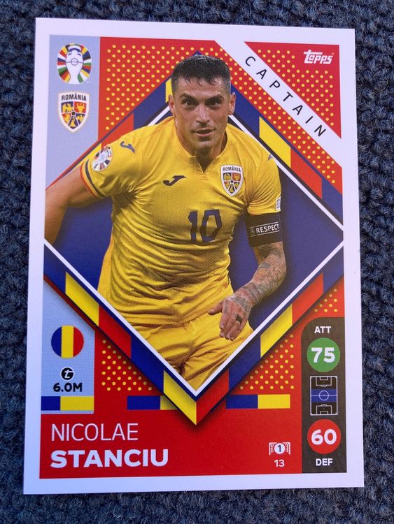 Fussball Bilder, Lidl UEFA EURO 2024, NICOLAE STANCIU | Kaufen auf Ricardo Fussball Bilder, Lidl UEFA EURO 2024, NICOLAE STANCIU | Kaufen auf Ricardo