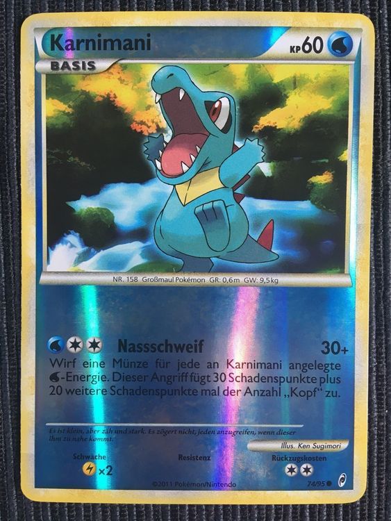 Pokemon Karnimani Holo Ruf der Legenden (Neu (gemäss Beschreibung)) in ...