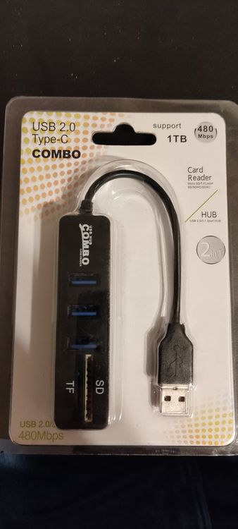 UBS 2.0 Type-C Combo + Card Reader | Kaufen auf Ricardo