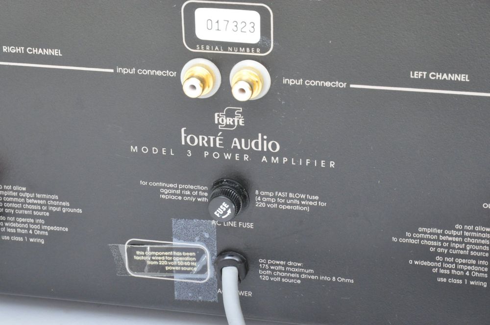 Forte Audio model 1A conversion to model 3 (Gebraucht) in Oberglatt ZH ...