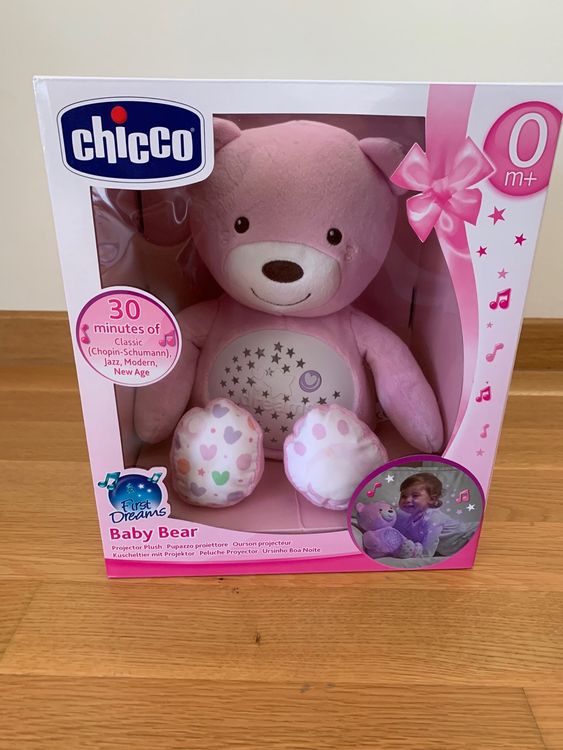 Brand new CHICCO pink musical bear (Neu und originalverpackt) in Lugano ...