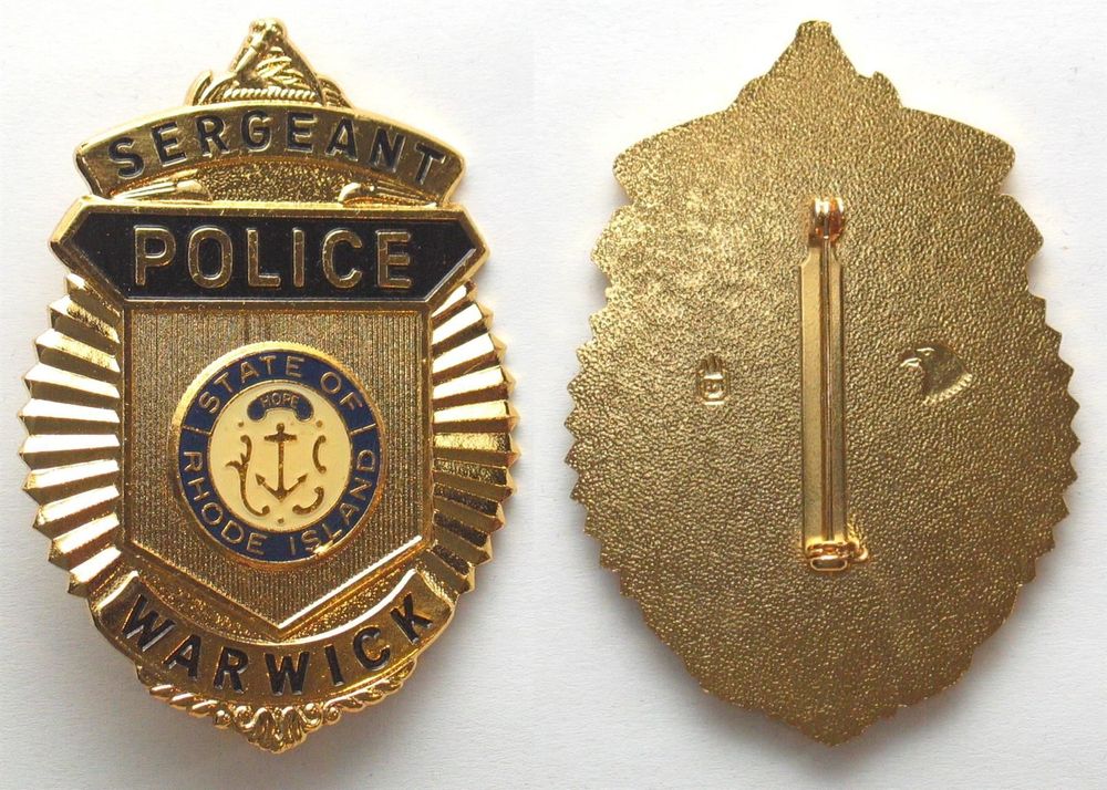 USA Police Badge WARWICK, RHODE ISLAND (Antik) in Riehen für CHF 10 ...