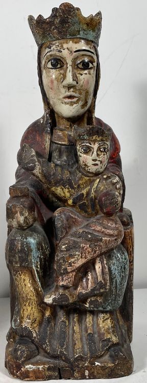 Antike Madonna mit Kind Skulptur (Gebraucht) in Root für CHF 510 – mit Lieferung auf Ricardo kaufen