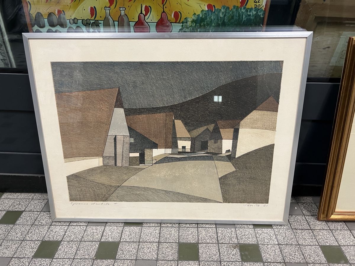 Jean-Pierre Lermite, artiste suisse, année 1961, rare! (D'occasion) à ...