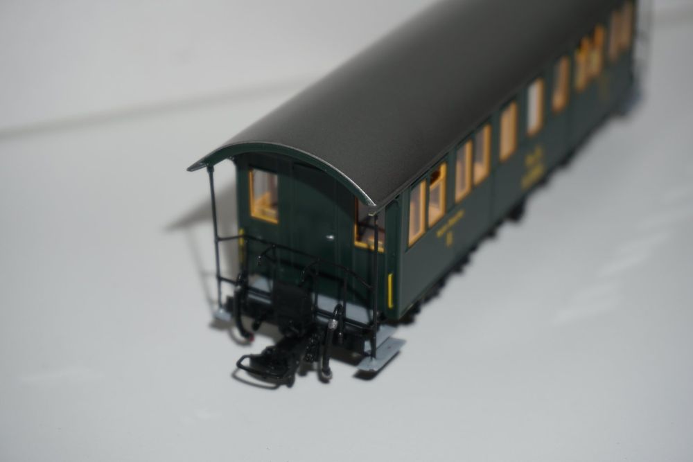 WABU 265.004 - RhB Dampfzugwagen B 2060 2.Klasse H0m (Gebraucht) in ...