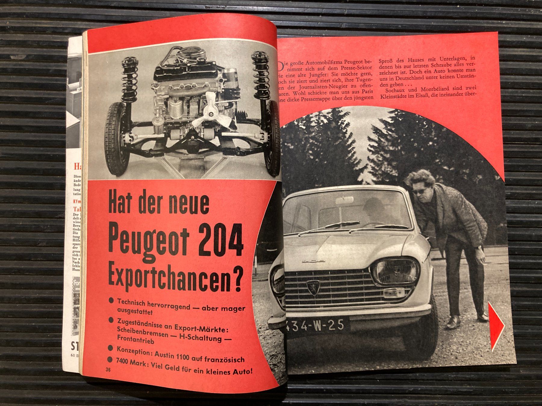 Hobby Magazin 12/65: Peugeot 204 & Deutsche Flugzeuge! (Gebraucht) in ...